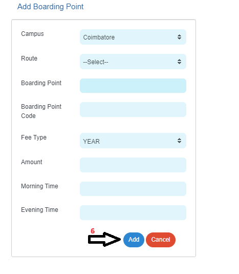 How admin can add Bus, Route and Boarding point in Bus portal