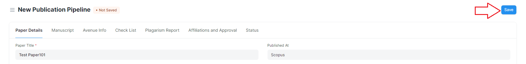 How to add new publication pipeline